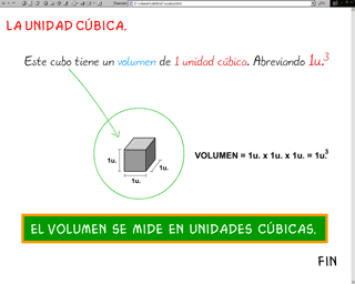 EL VOLUMEN. CAPACIDAD.